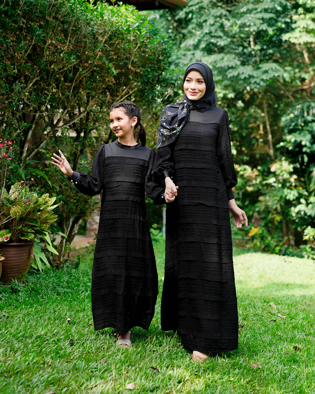Teratai Dress Black - Jasmina